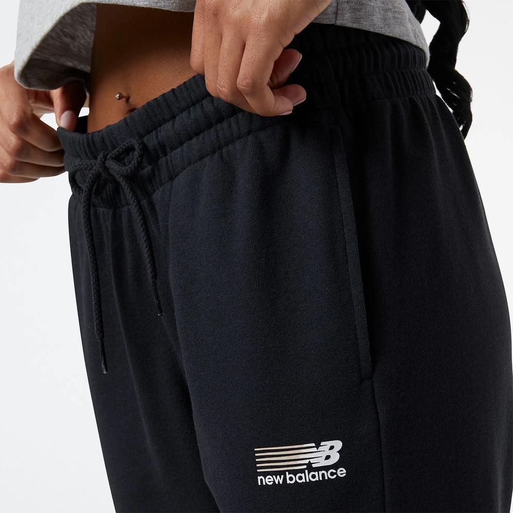 Spodnie New Balance WP23811BK damskie, czarne