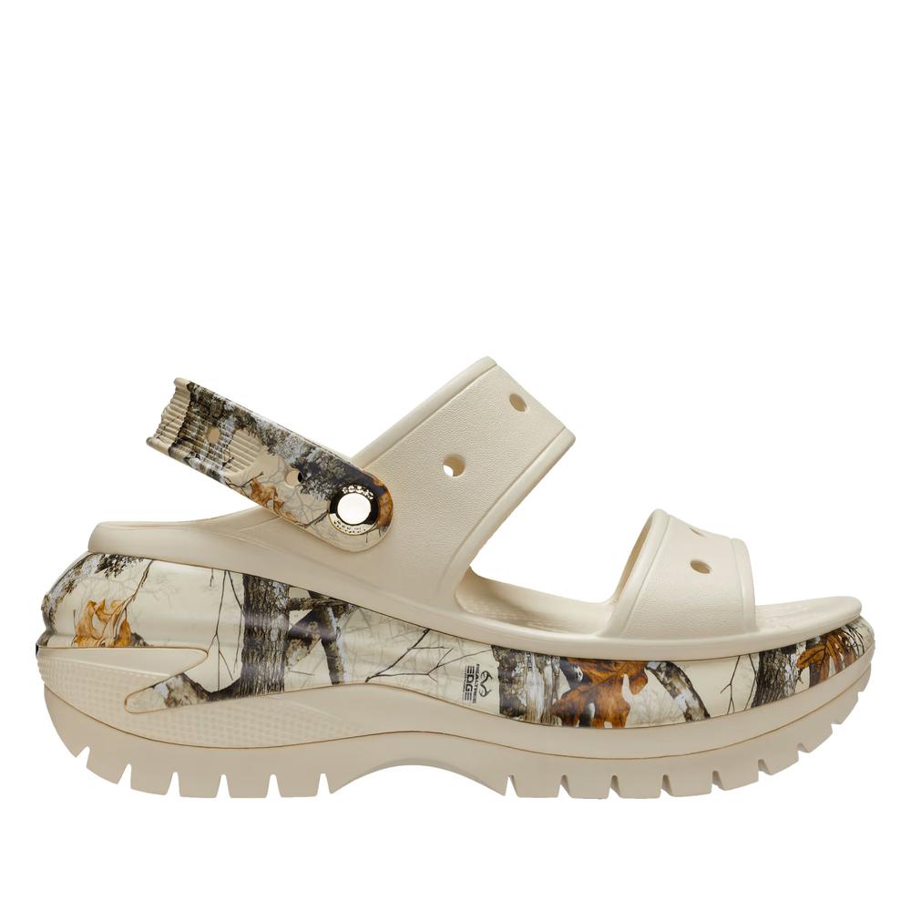 Klapki Crocs Mega Crush Realtree Sandal 208250-2Y2 unisex, beżowe