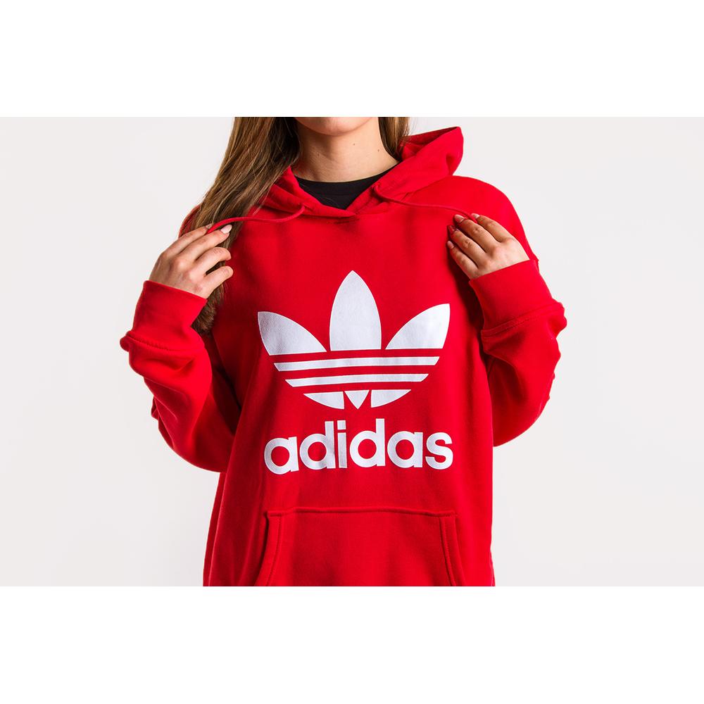 BLUZY ADIDAS ADICOLOR TREFOIL HOODIE > FM3298