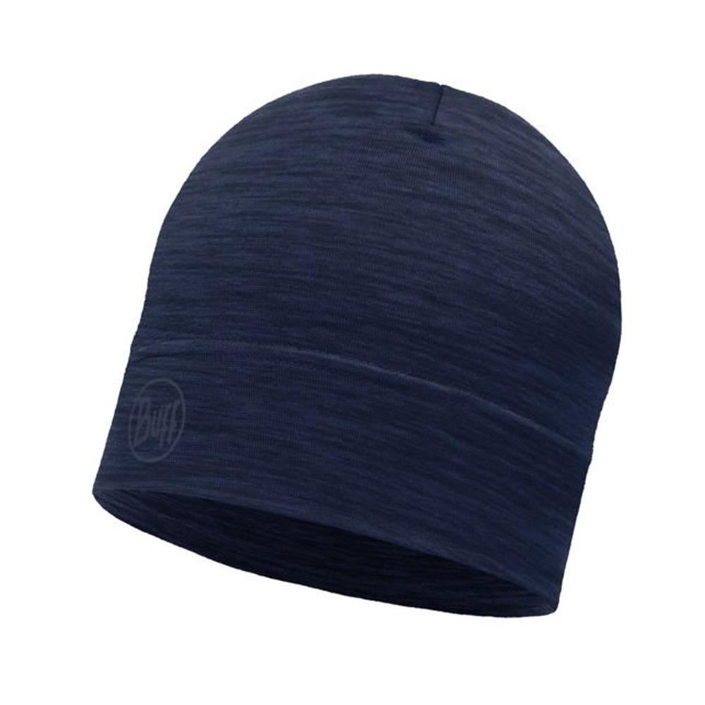 Czapka Buff Merino Lightweight Beanie Solid 113013.788.10.00 unisex, granatowa