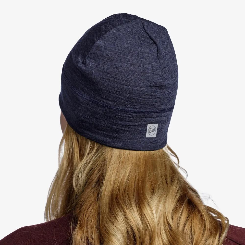 Czapka Buff Merino Lightweight Beanie Solid 132814.779.10.00 unisex, granatowa