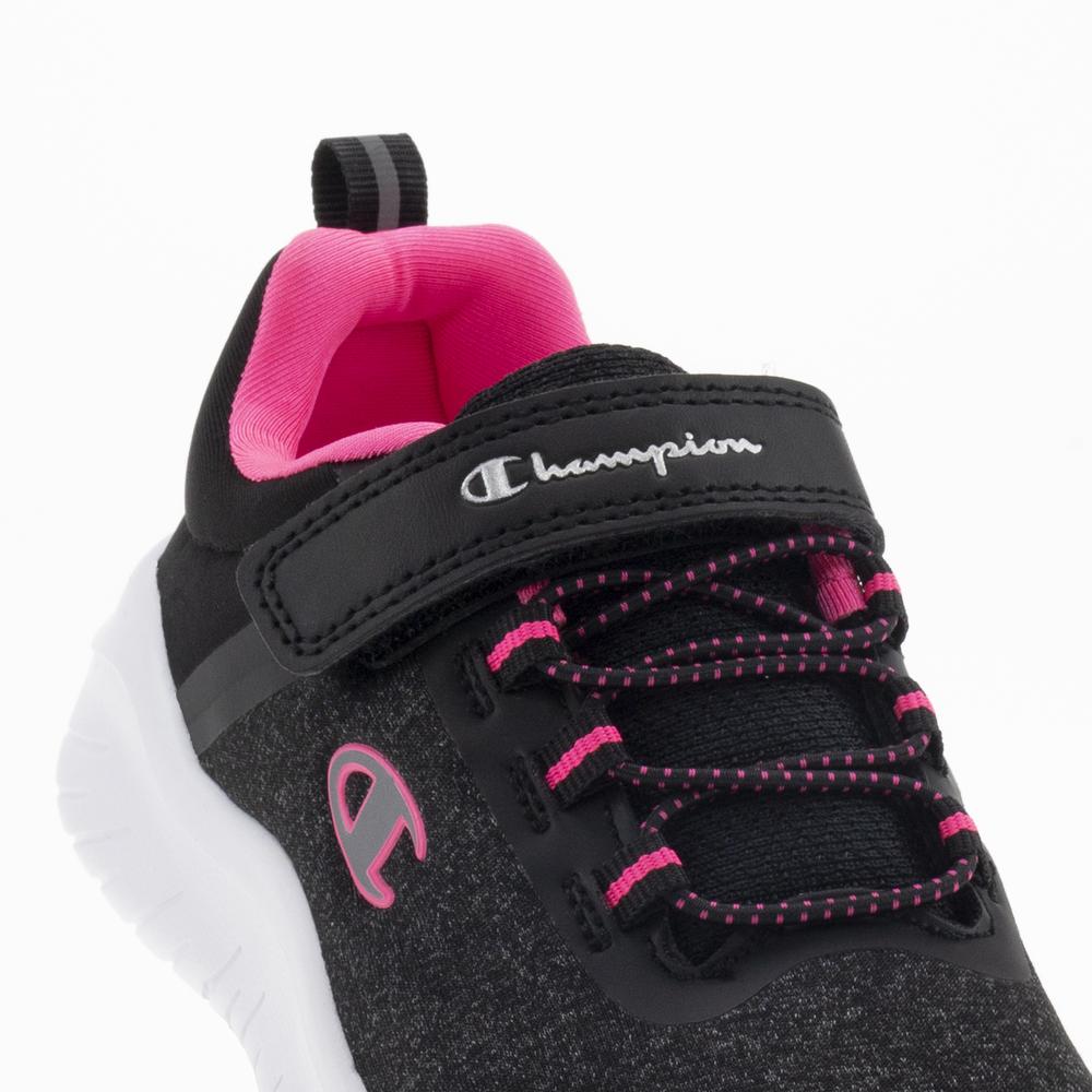 Buty Champion Playrun Nebula S32638-KK001 dziecięce, czarne