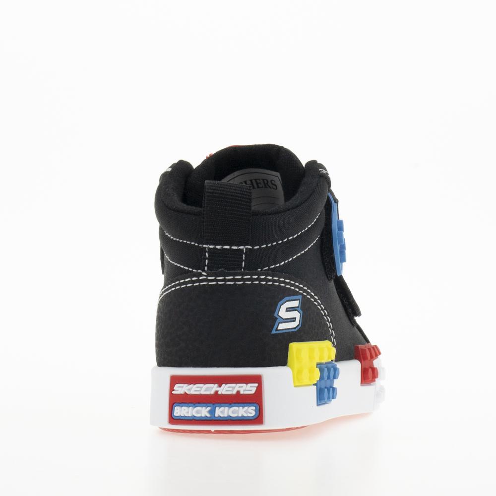 Buty Skechers Kool Bricks Lil Constructor 402224NBKMT dziecięce, czarne