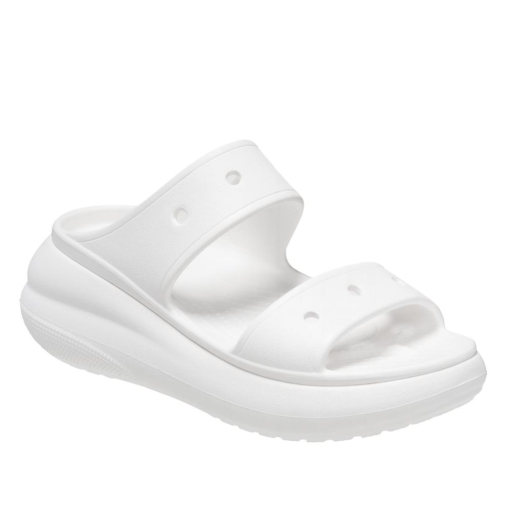 Klapki Crocs Crush Sandal 207670-100 unisex, białe