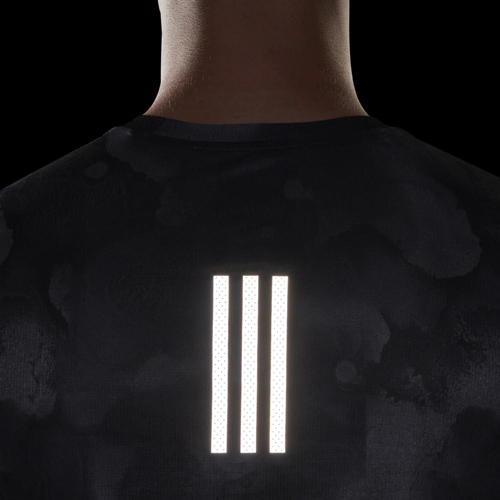 Koszulka adidas Fast Graphic HA6542 męska, czarna