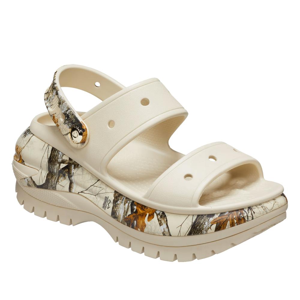 Klapki Crocs Mega Crush Realtree Sandal 208250-2Y2 unisex, beżowe