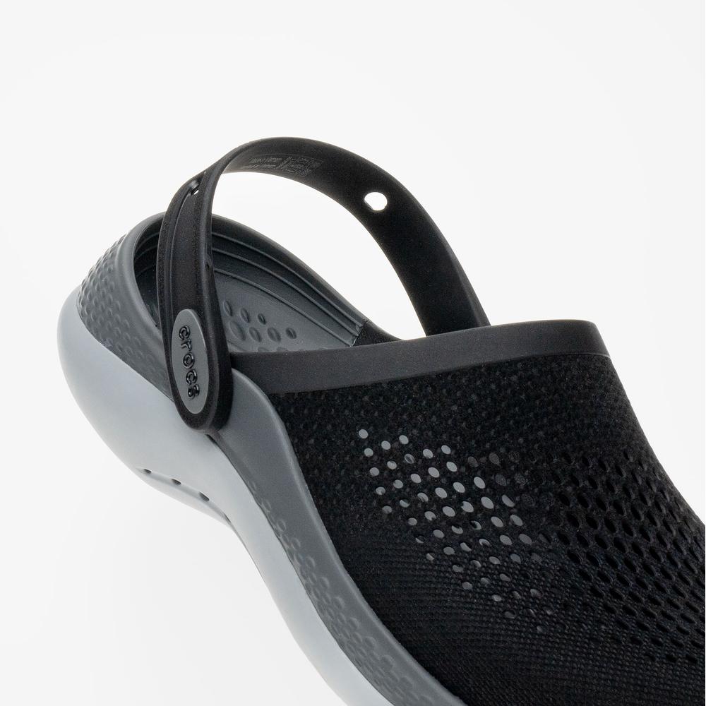 Klapki Crocs LiteRide 360 Clog 206708-0DD unisex, czarne