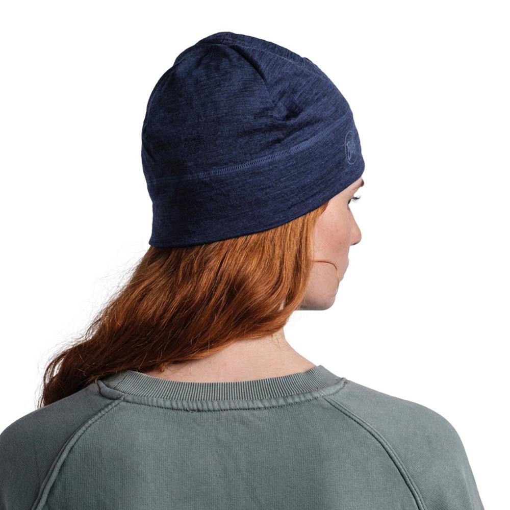 Czapka Buff Merino Lightweight Beanie Solid 113013.788.10.00 unisex, granatowa