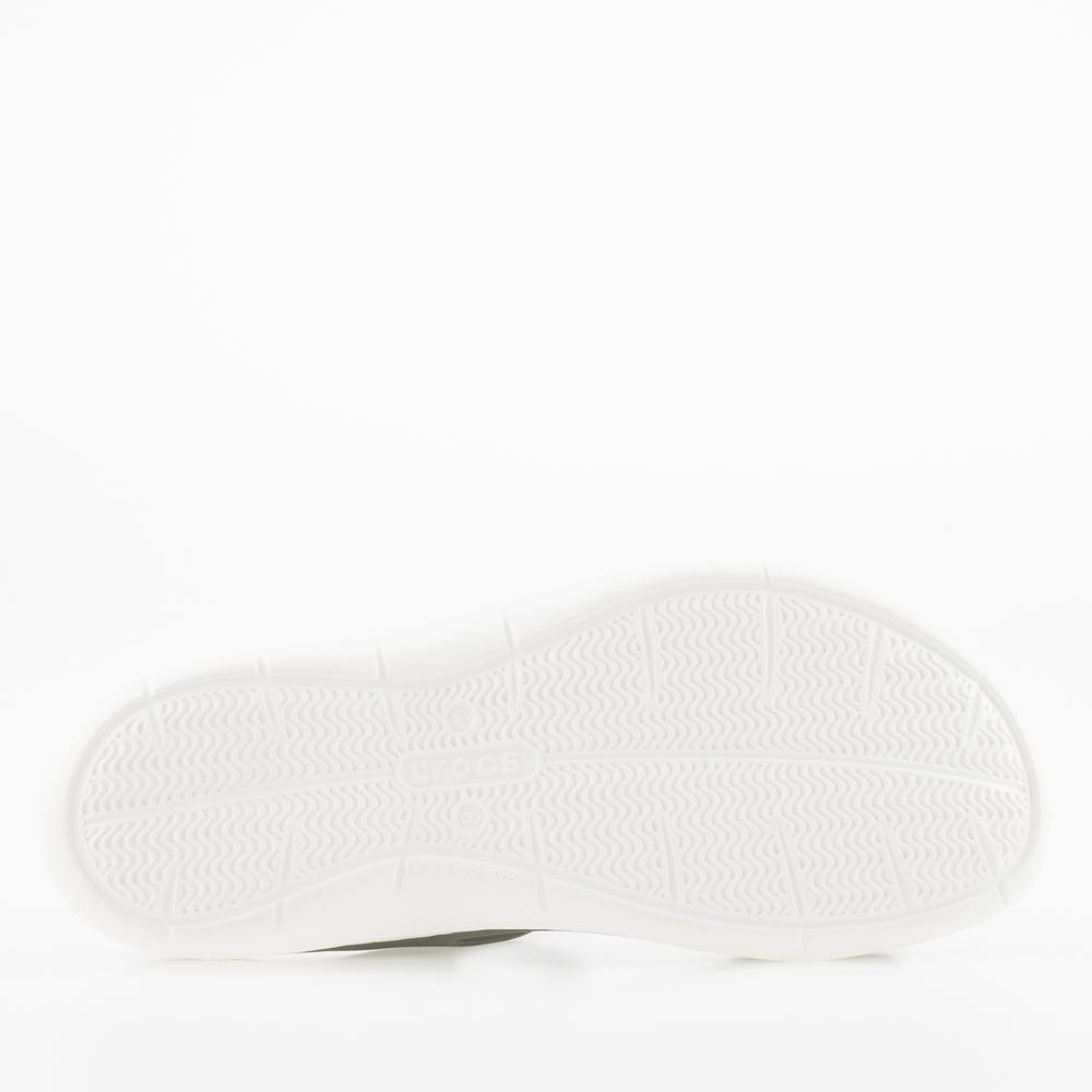 Klapki Crocs Swiftwater Sandal 203998-06X damskie, szare