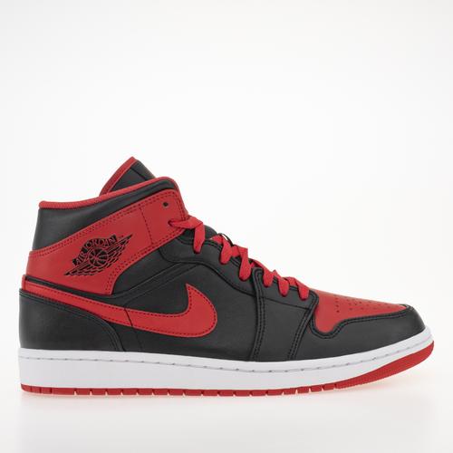 Buty Nike Air Jordan 1 Mid DQ8426-060 męskie, czarno-czerwone