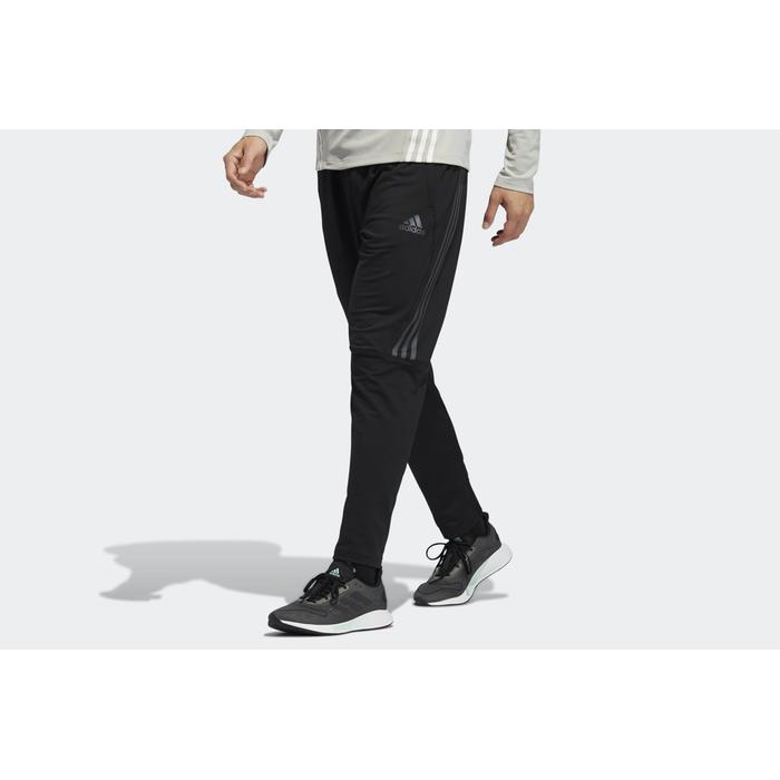 SPODNIE DRESOWE ADIDAS AEROREADY 3-STRIPES COLD WEATHER KNIT PANTS ...