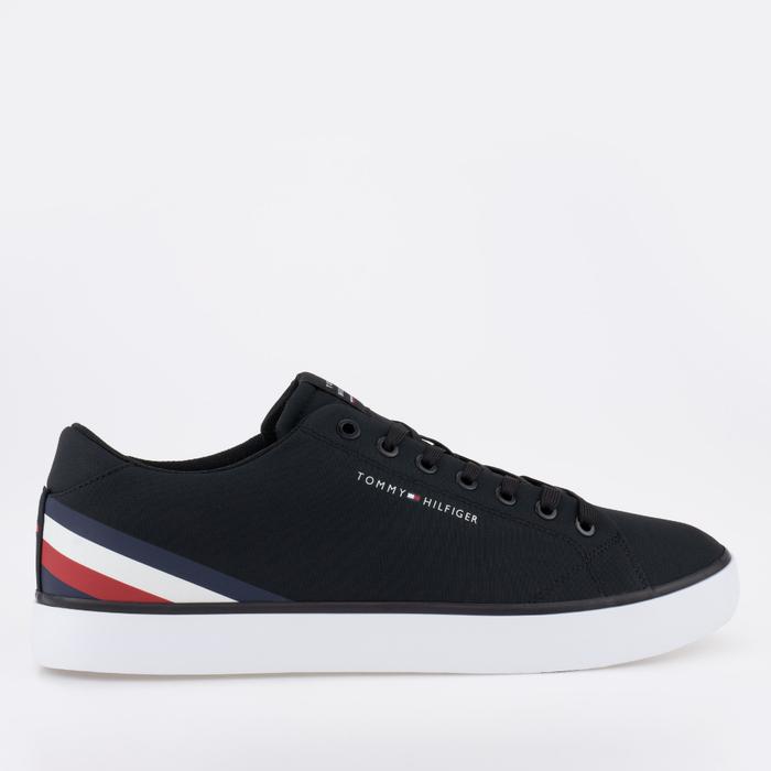 Buty Tommy Hilfiger HI Vulc Core Low Stripes FM0FM04735-BDS męskie, czarne