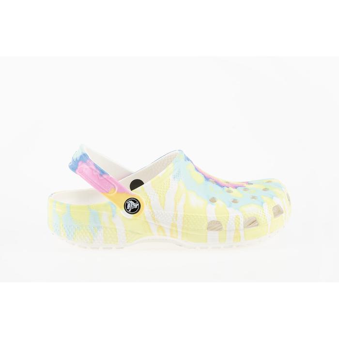 Klapki Crocs Classic TieDye Graphic Clog K 206995-94S młodzieżowe ...