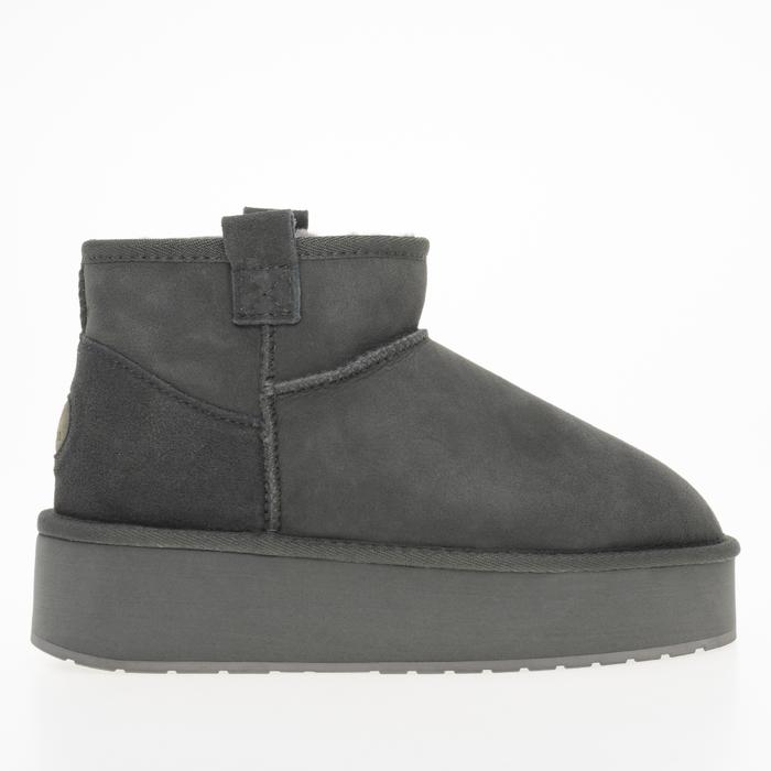 Buty Emu Australia Foy Flatform Micro W13073CHAR damskie, szare