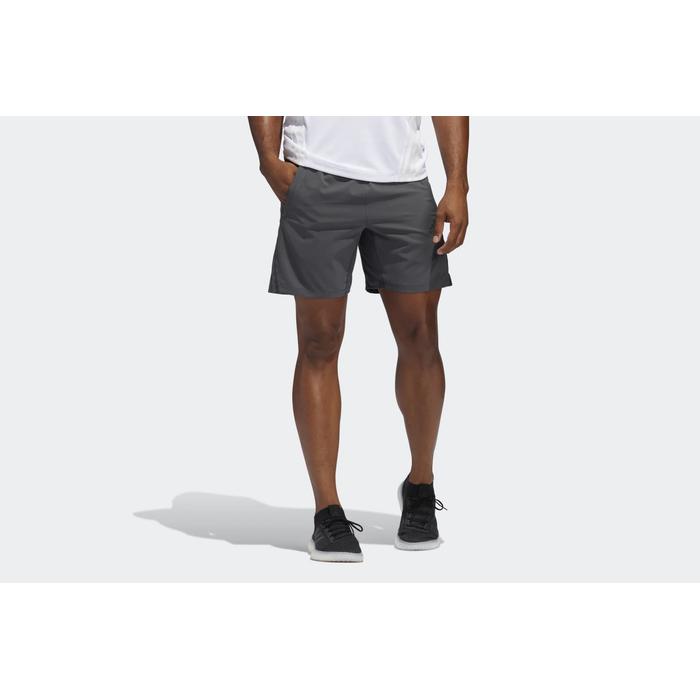 SPODENKI ADIDAS AEROREADY 3-STRIPES 8-INCH SHORTS FP7846 MĘSKIE, SZARE